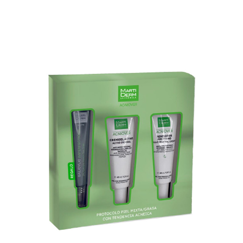 Martiderm Coffret Acniover Cremigel Activo 40ml + Renovador Nocturno ...